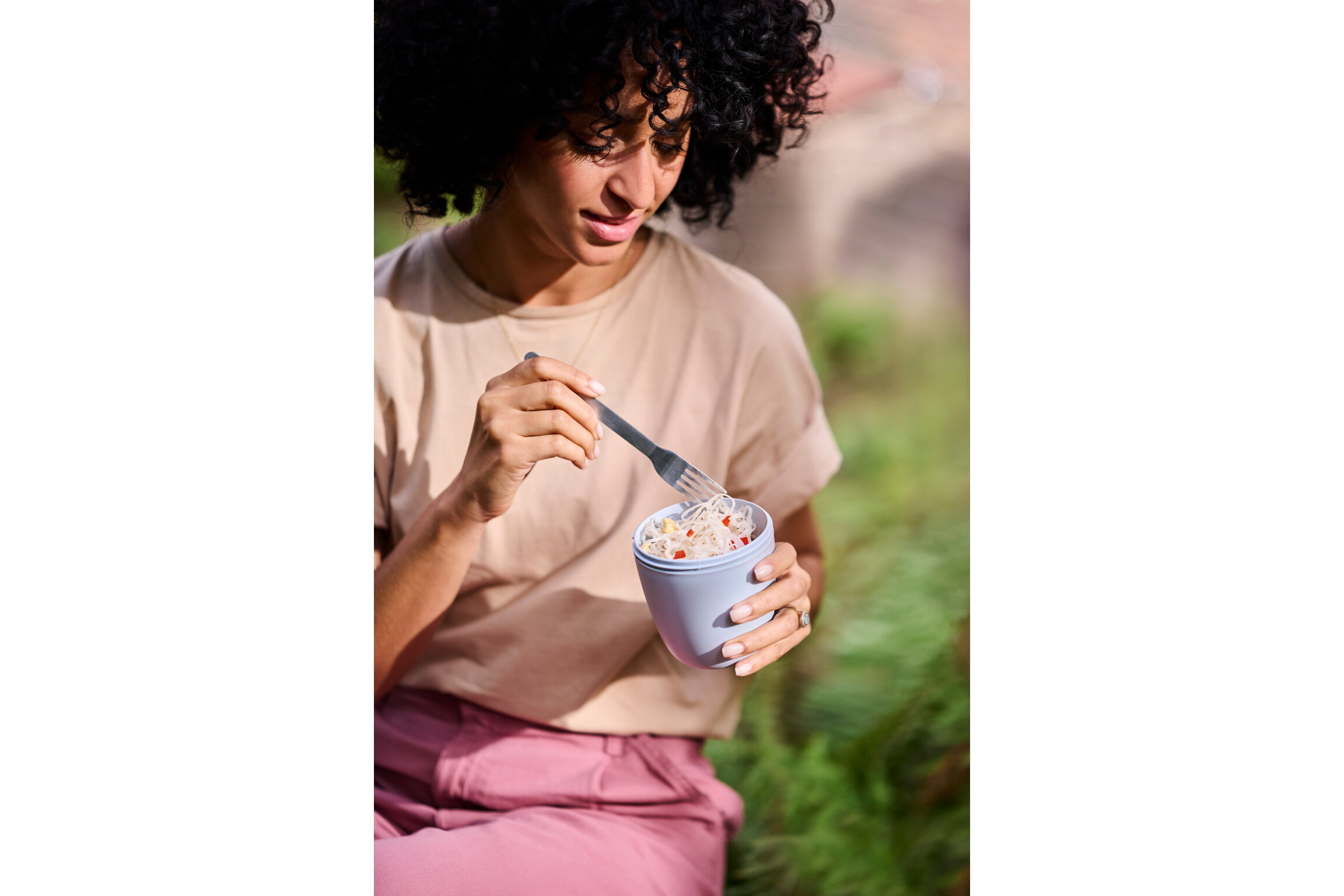 Snack pot Ellipse 350 ml - Nordic sage | Mepal