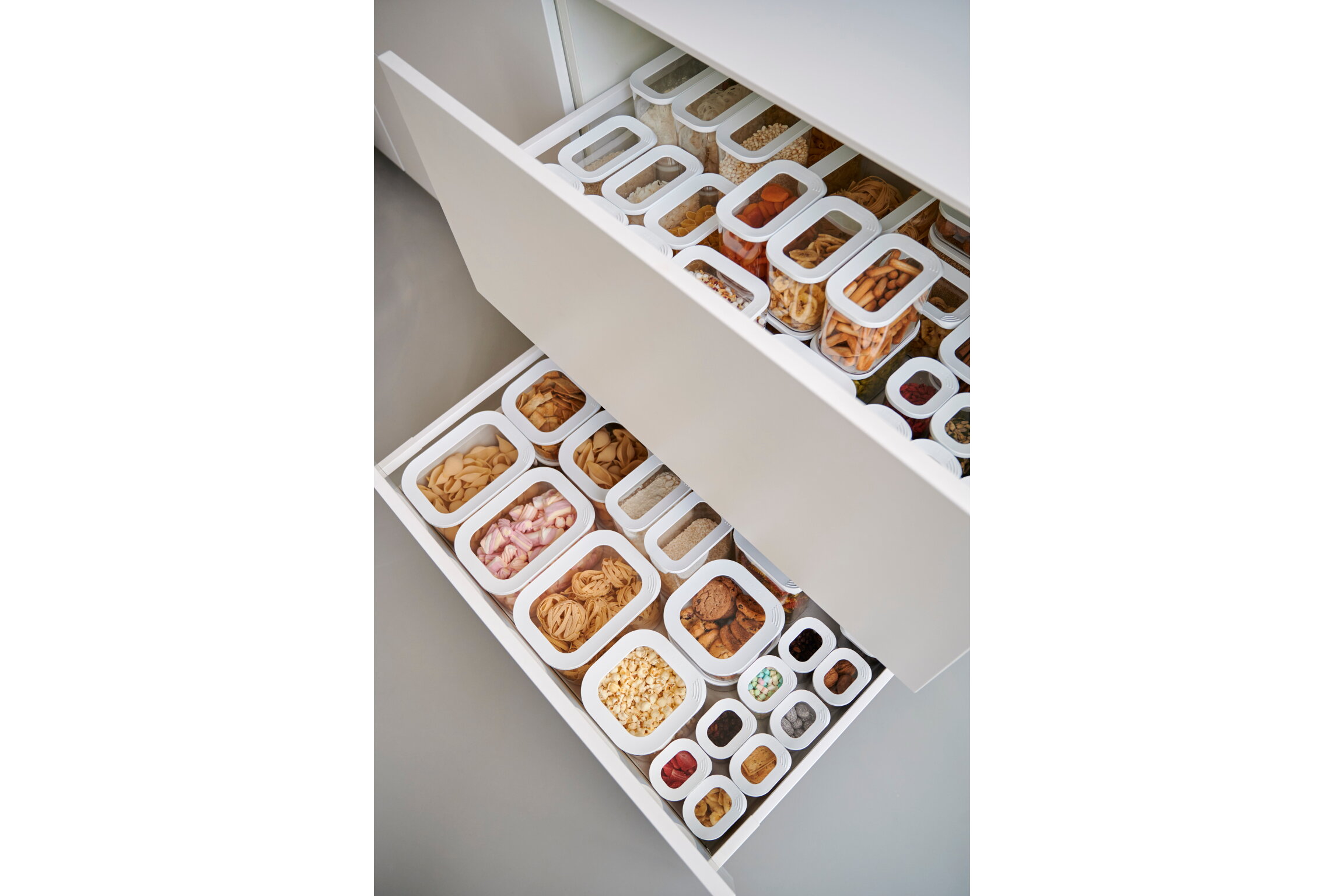 Starter-Set Vorratsdose Modula 3-teilig - weiß | Mepal