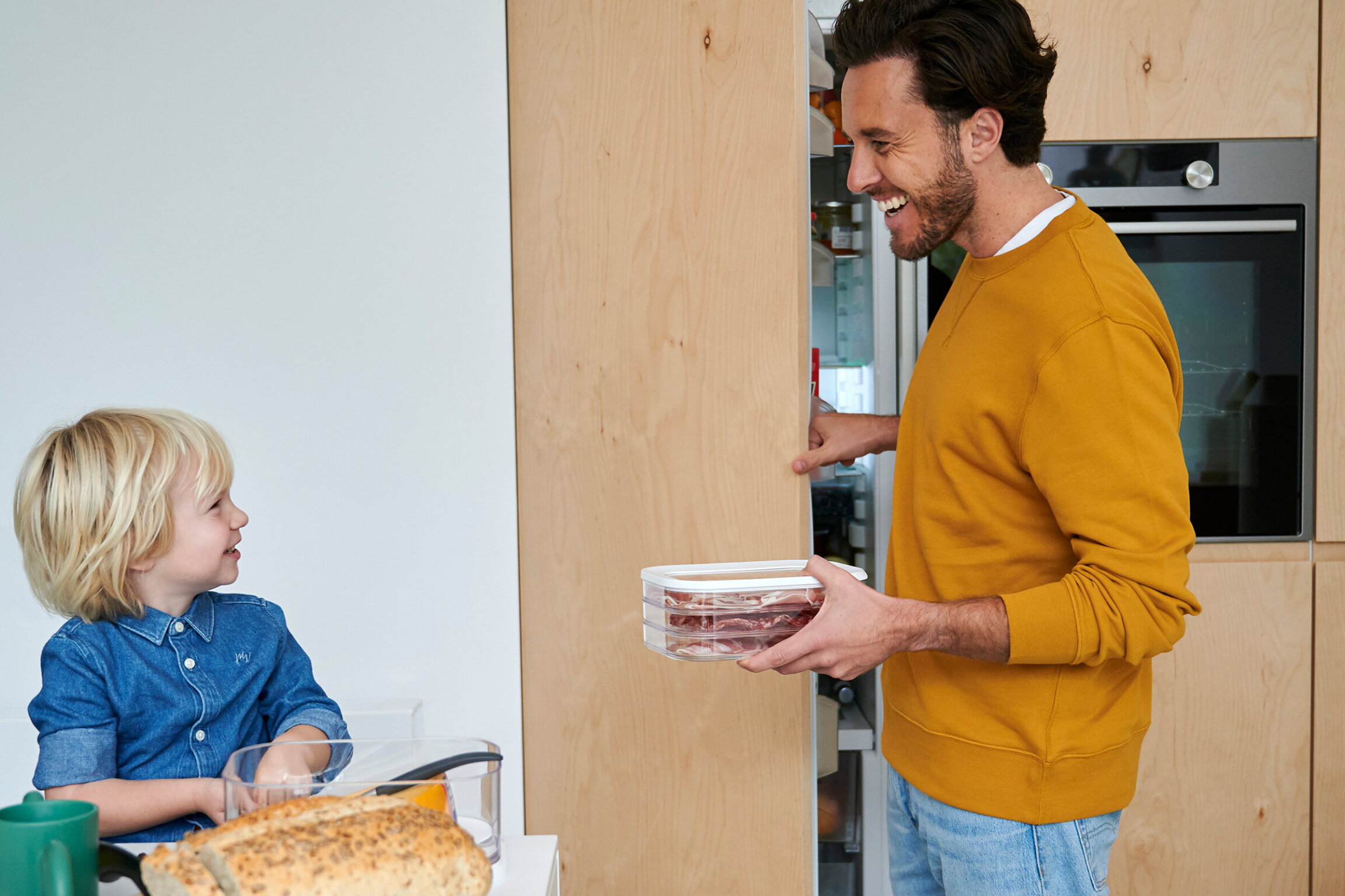 Koelkastdoos ontbijt duo Modula - wit | Mepal