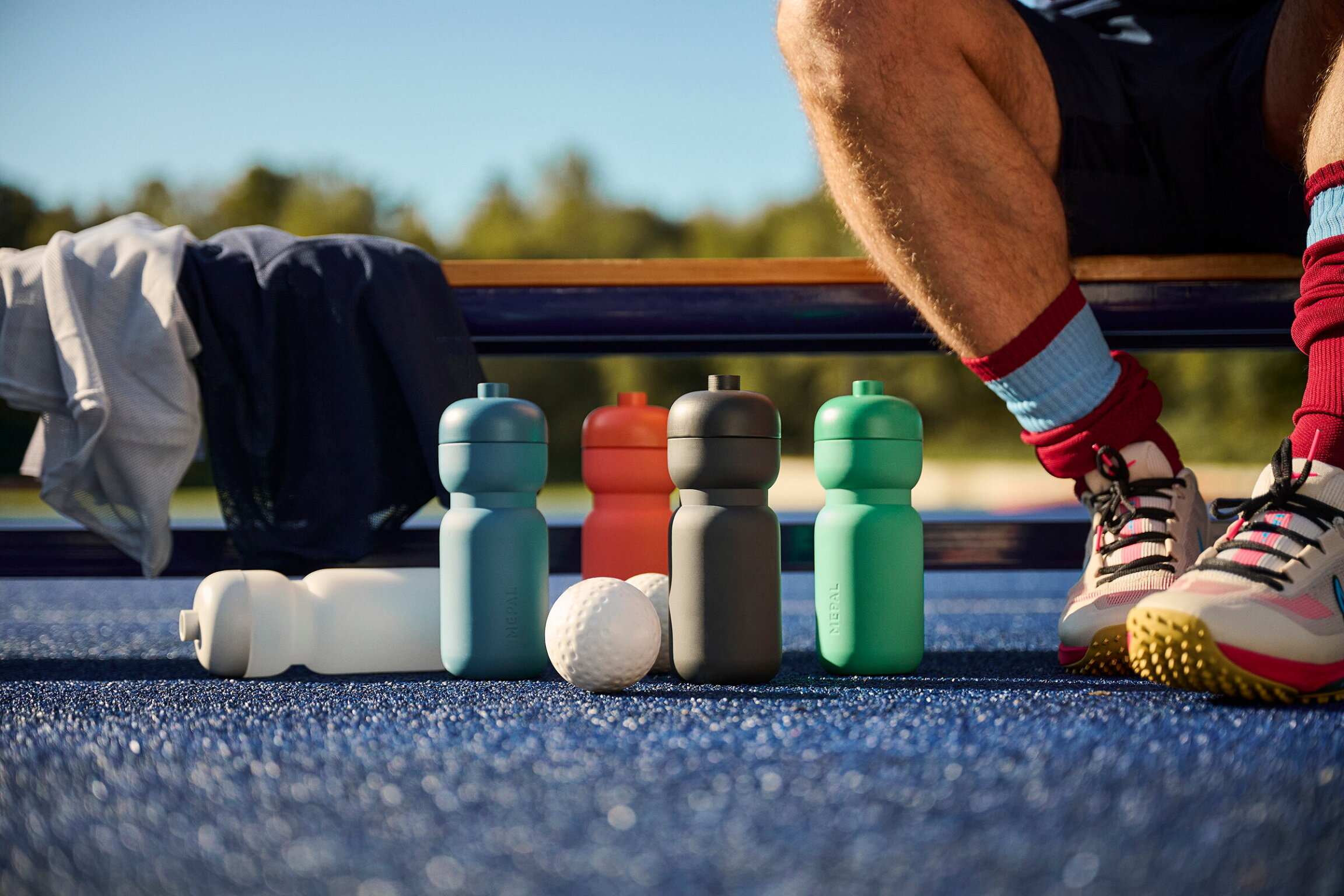 bidon squeeze sport 600 ml - frost blue | Mepal