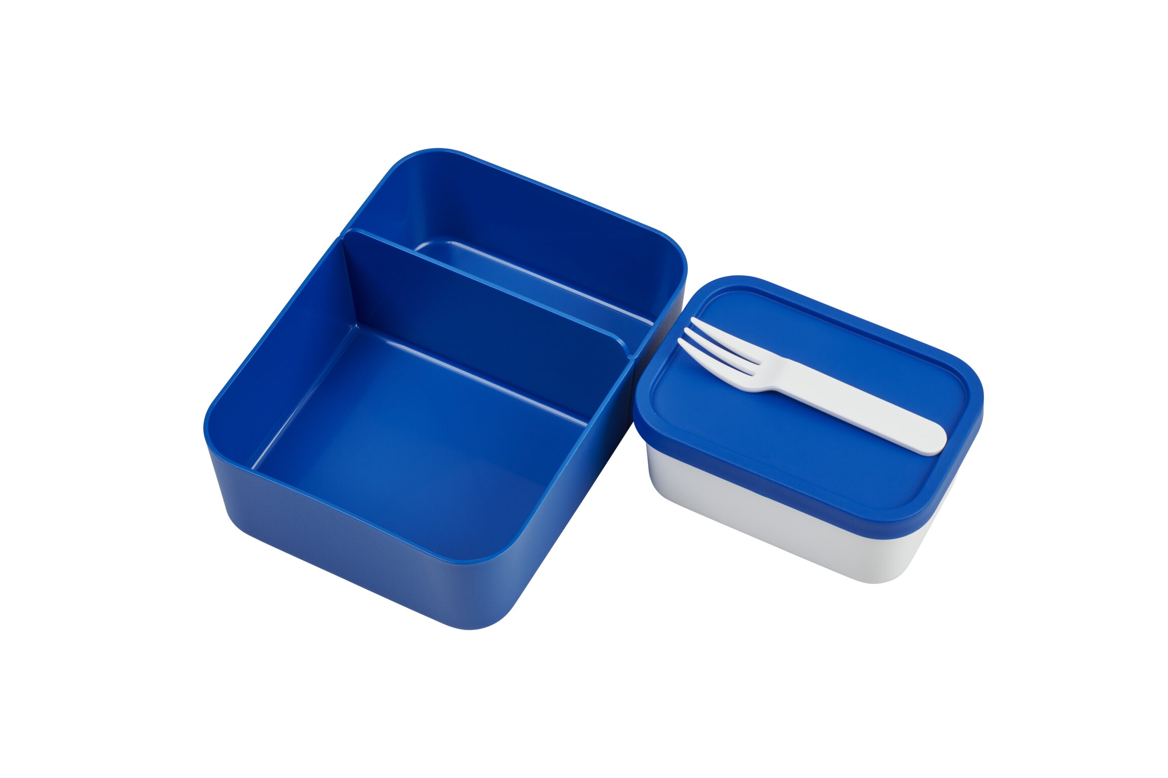 Set content bento lunch box Take a Break large - Vivid blue | Mepal