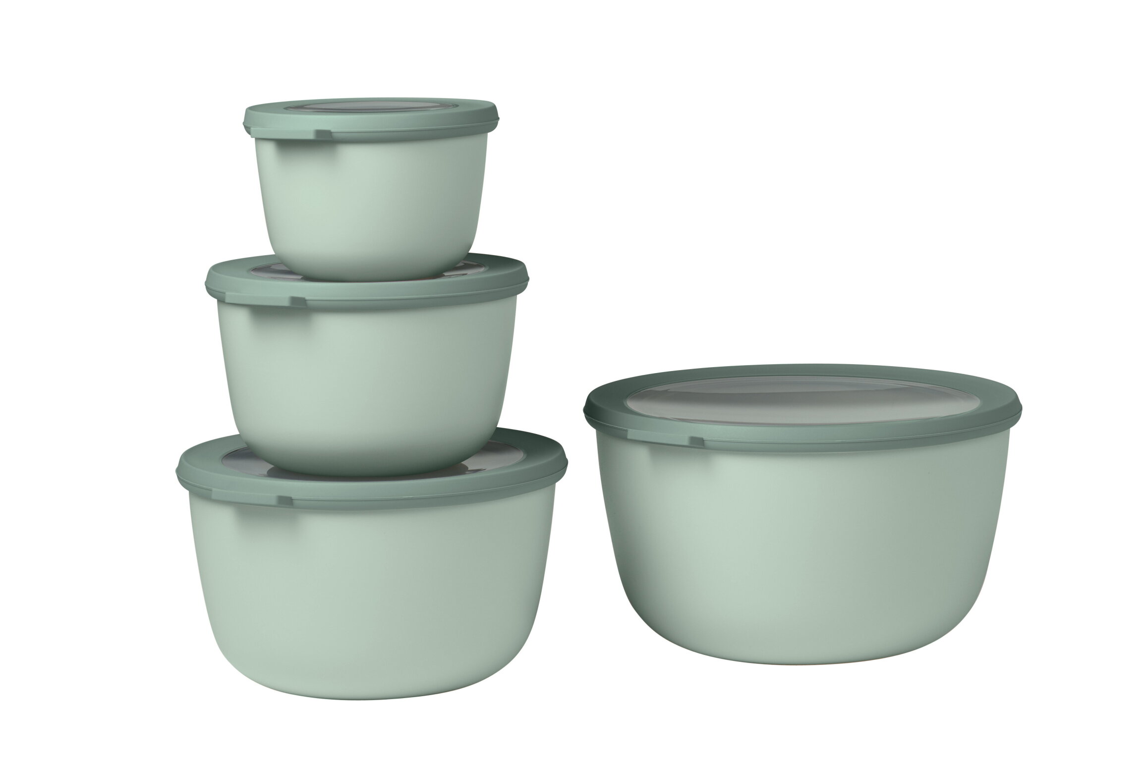 Multikom Cirqula 4-delige set (500+1000+2000+3000) - Nordic sage | Mepal