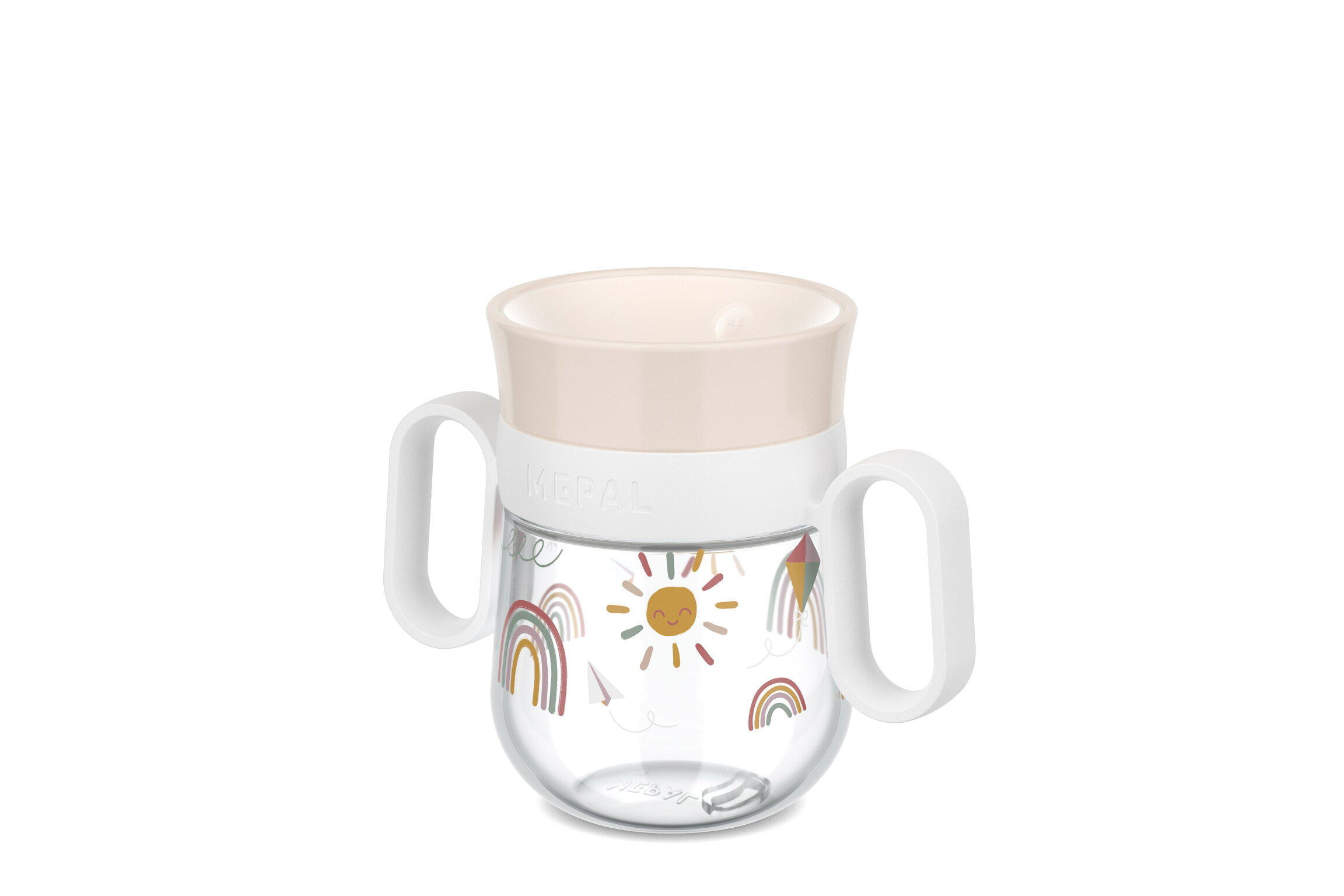 360° drinkbeker mio 200 ml - sunshine & rainbow | Mepal