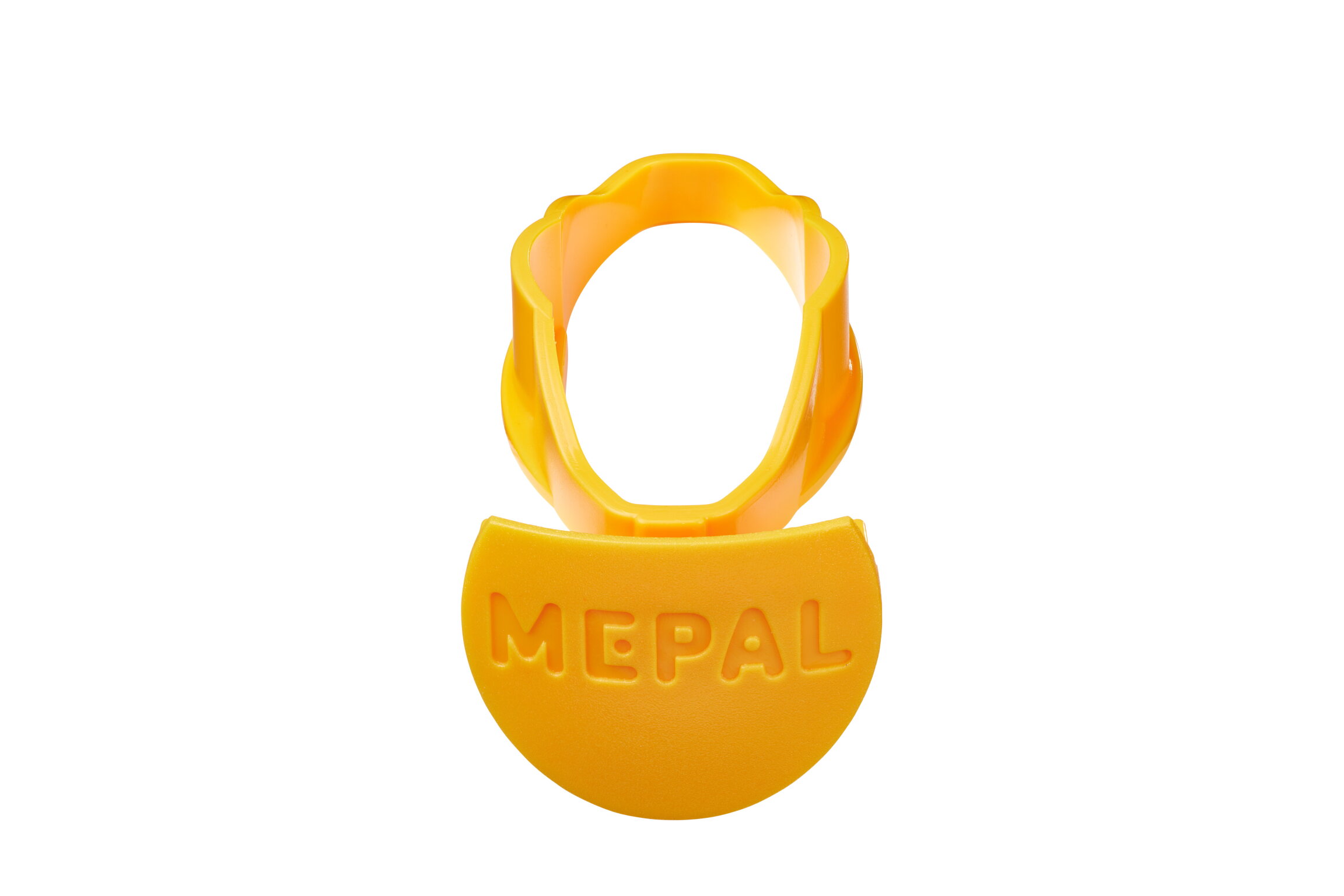 push button drinking bottle pop-up campus - yellow | Mepal