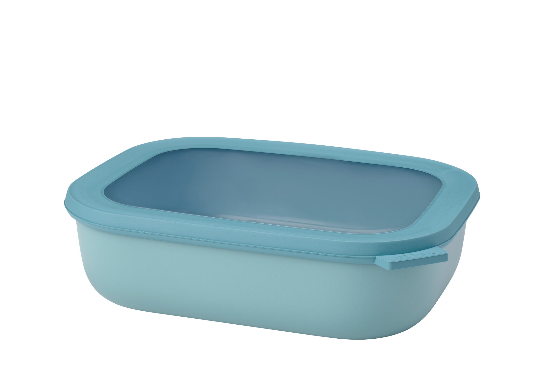 Multi bowl Cirqula rectangular 2000 ml / 68 oz - Nordic green | Mepal