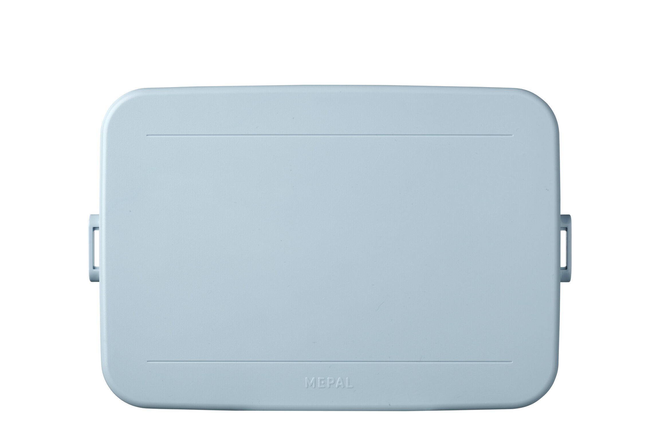 Lid (bento) lunch box Take a Break large / flat / xl - Nordic blue | Mepal